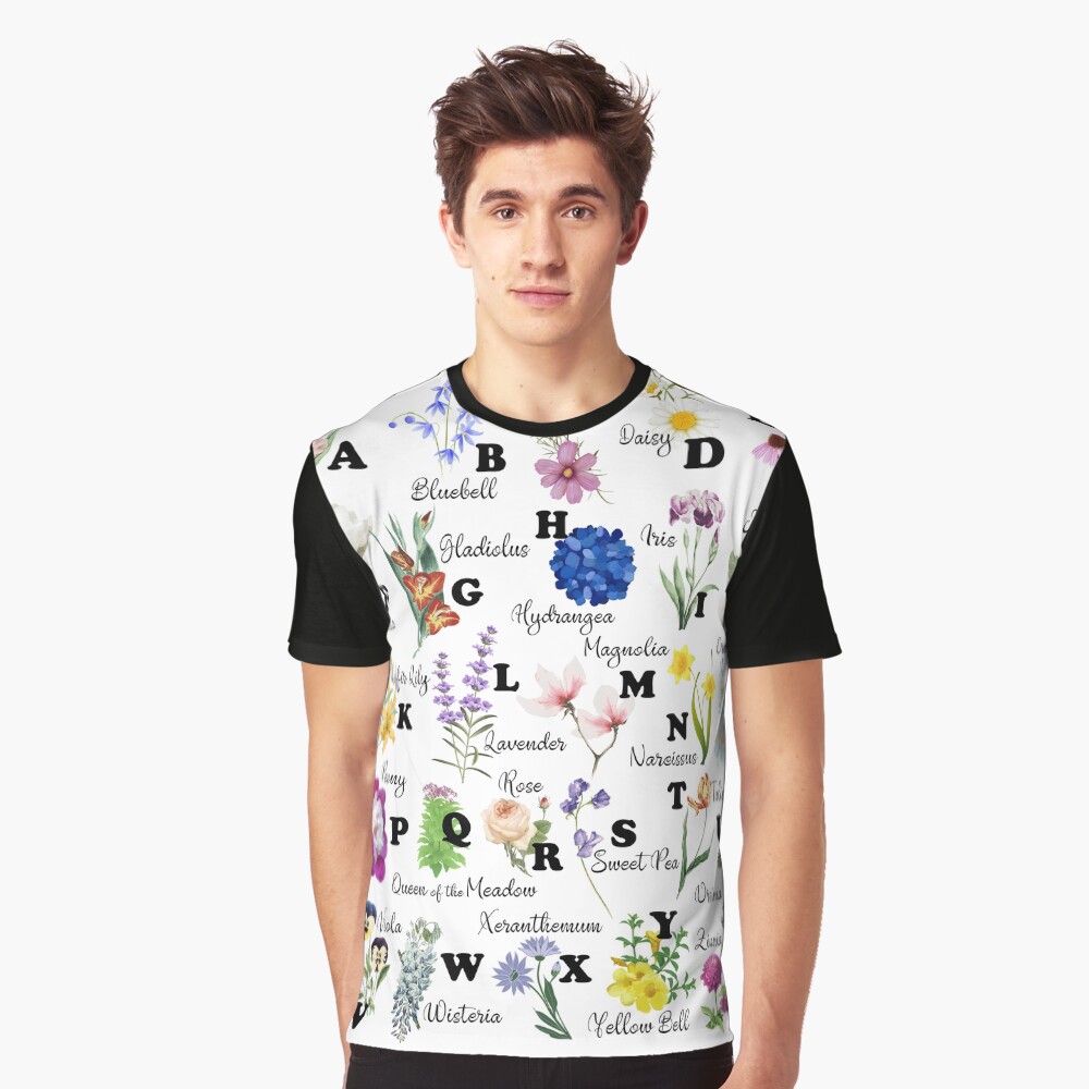 "Flower Alphabet" Poster for Sale by ArtlandStudio | Redbubble