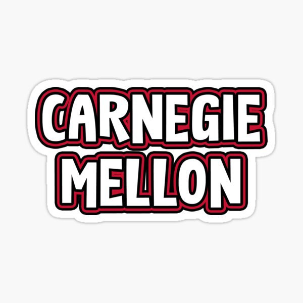 "Carnegie Mellon University" Sticker for Sale by kkosmicki | Redbubble