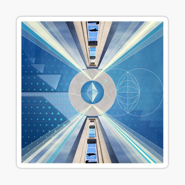 "Lift Perspective" Sticker by oxtynandsky | Redbubble