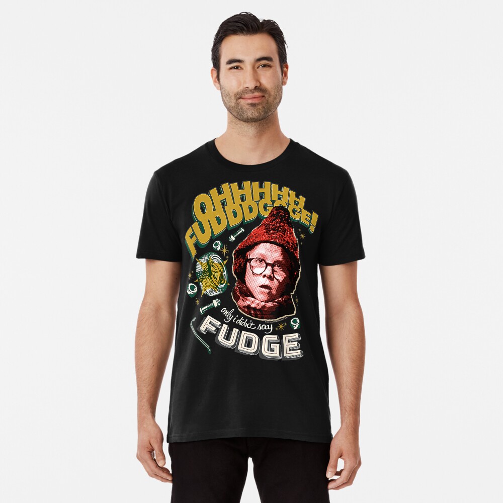 "A Christmas Story Oh Fudge" Sticker for Sale by Dulaynere | Redbubble