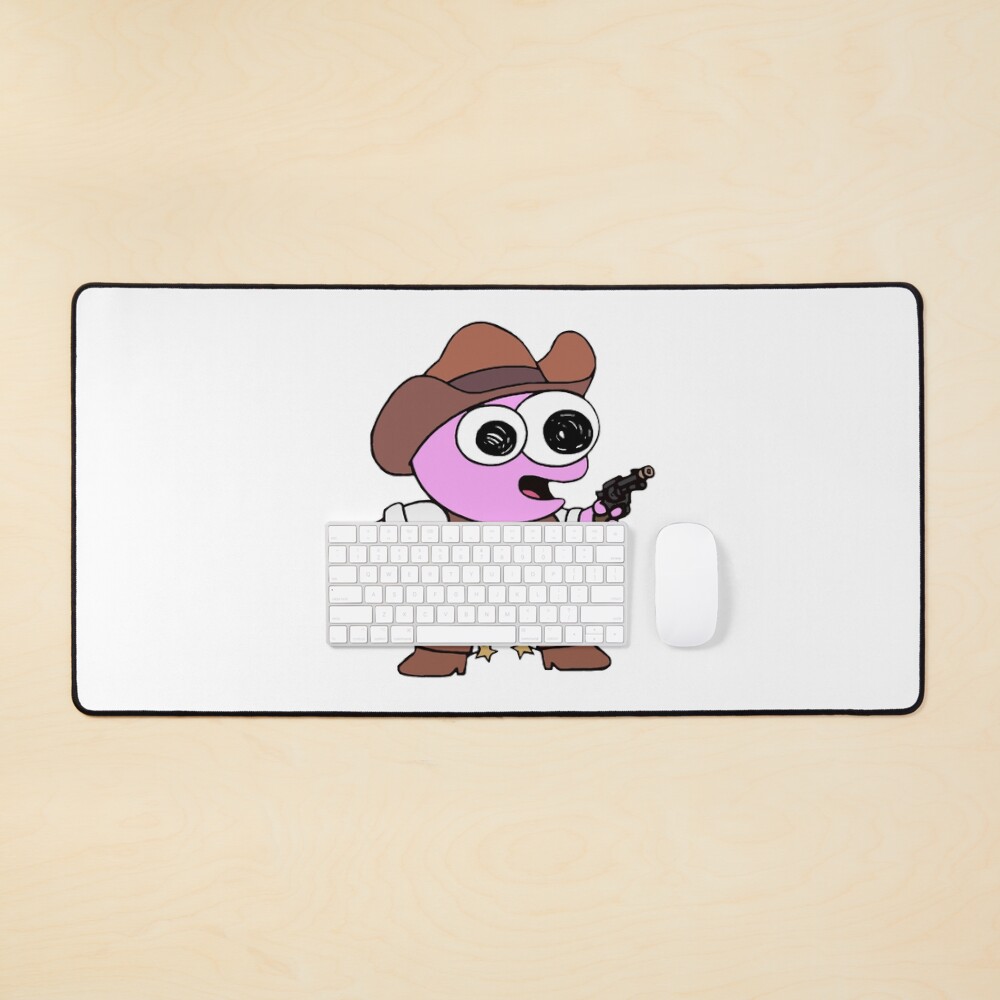 "Smiling Friends Cowboy Pim - Adult Swim" Mouse Pad for Sale by ...