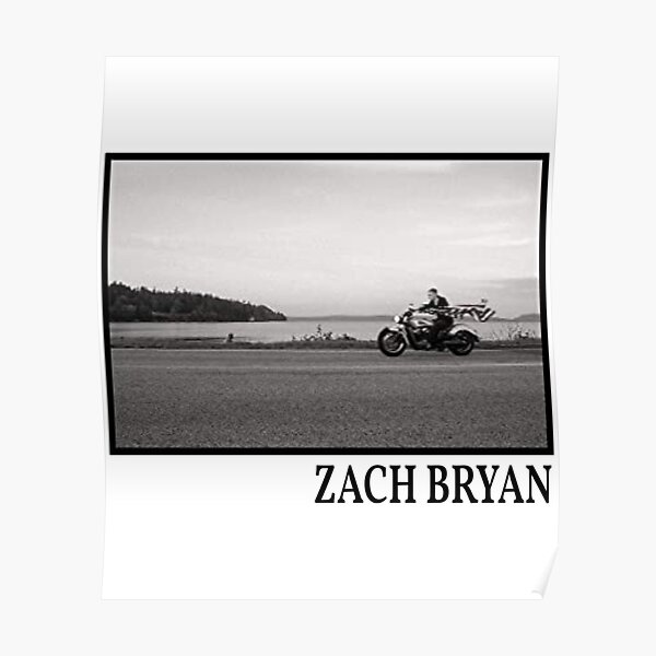 "zach bryan " Poster for Sale by NoHaterzAllow | Redbubble