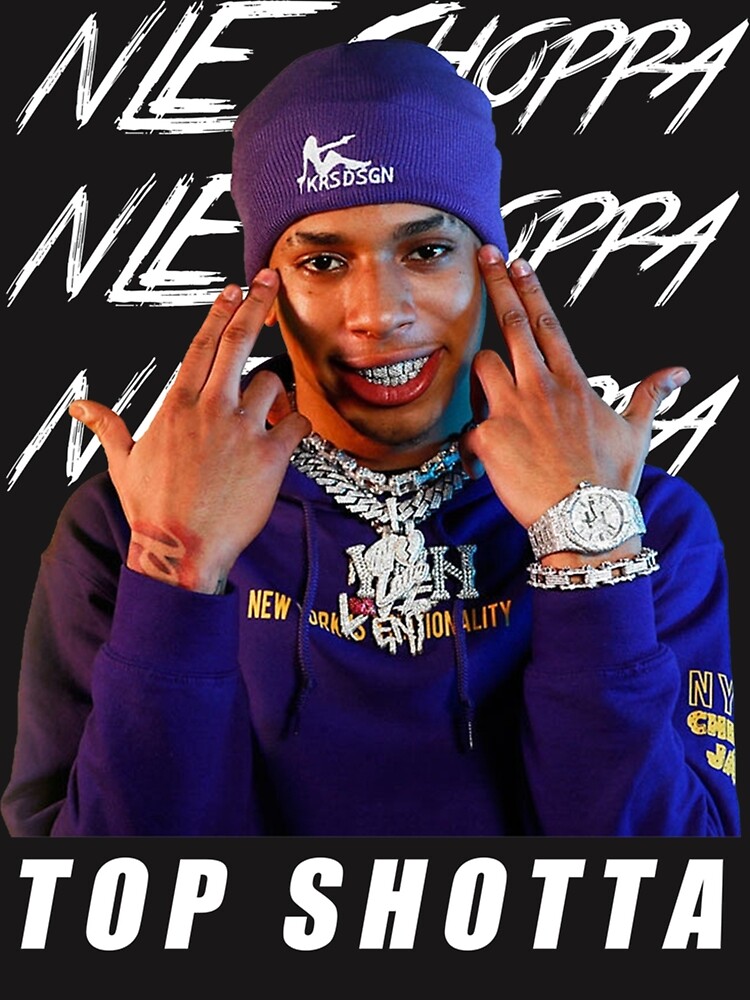 Lámina fotográfica «NLE Choppa Gear, Camelot Merch, NLE Choppa New Rap ...