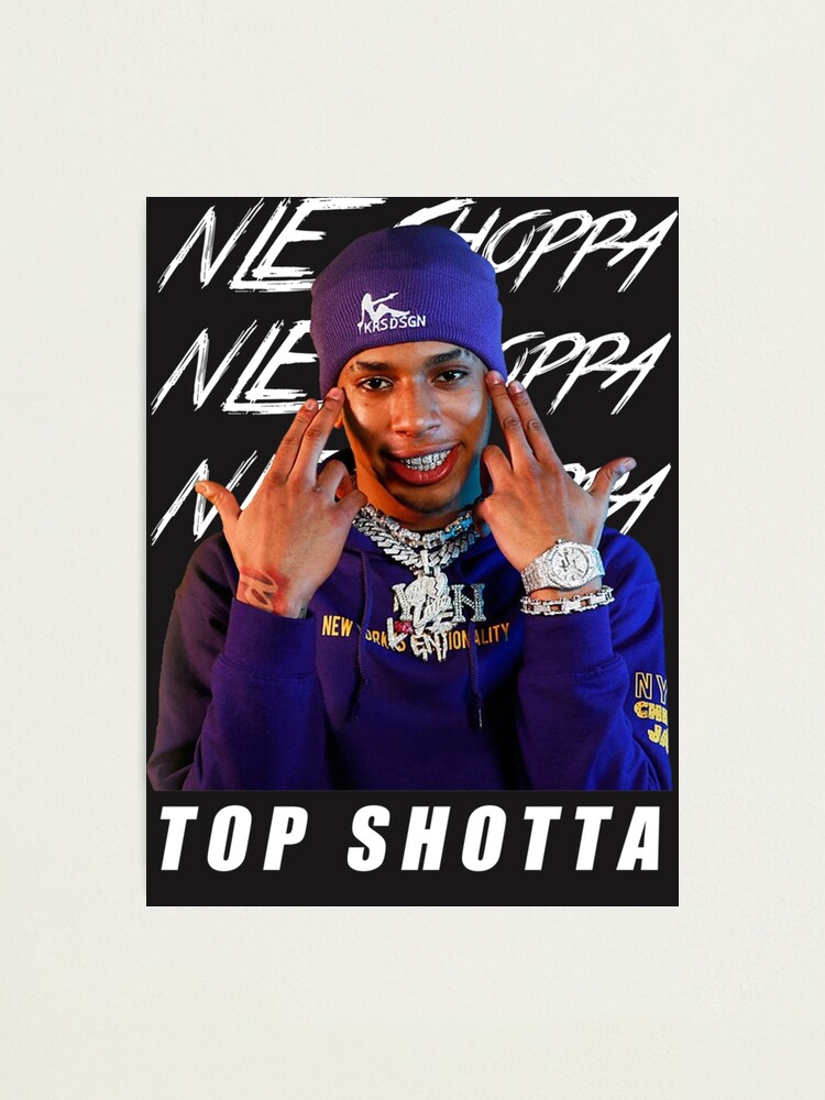 Lámina fotográfica «NLE Choppa Gear, Camelot Merch, NLE Choppa New Rap ...