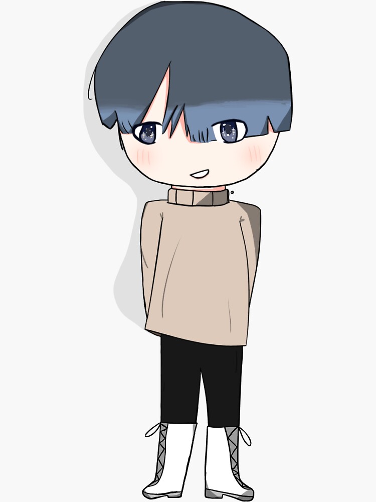 "Chibi Art" Sticker by PeachKoiX | Redbubble