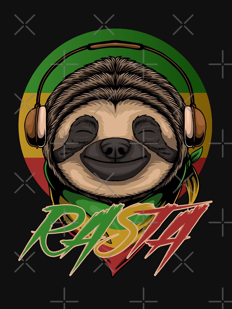 "Rasta - Jamaican Sloth - " Essential T-Shirt for Sale by onjcdesign ...