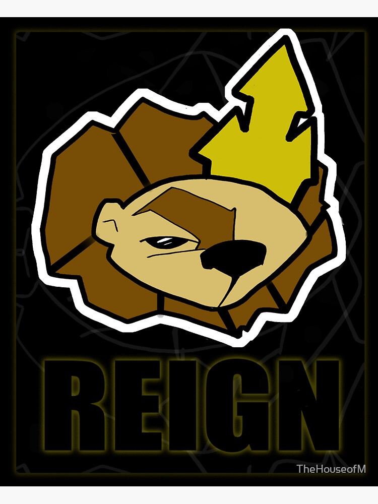 "REIGN" Sticker for Sale by TheHouseofM | Redbubble