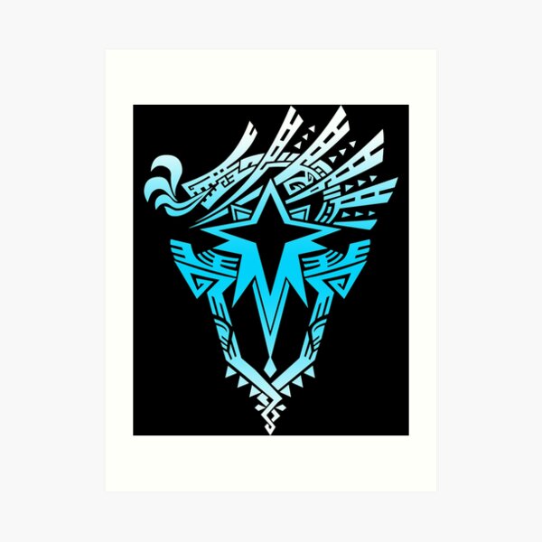 "Monster Hunter World Iceborne Logo" Art Print for Sale by ...