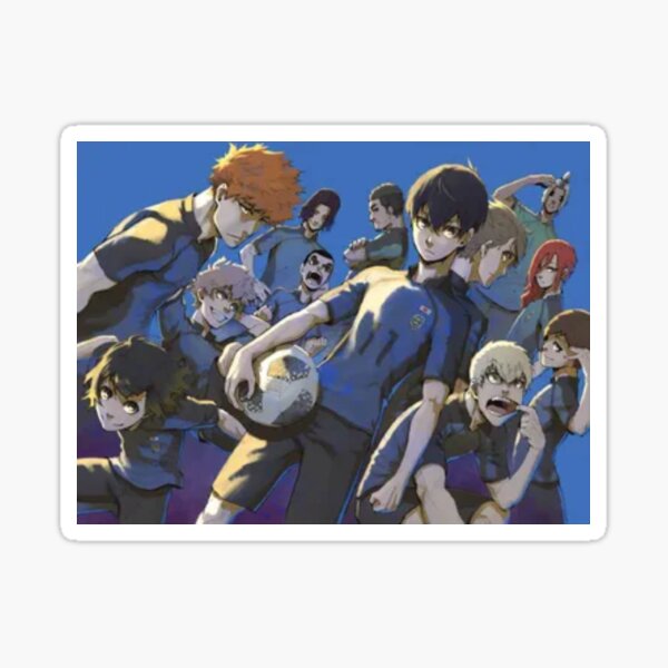 "The Gang - Blue Lock " Sticker for Sale by BluePencilArt | Redbubble