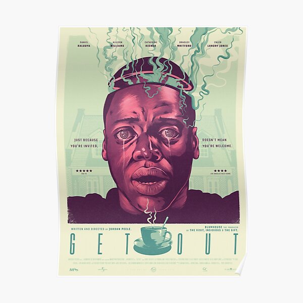 "Get Out" Poster for Sale by Lucy-Goosey- | Redbubble