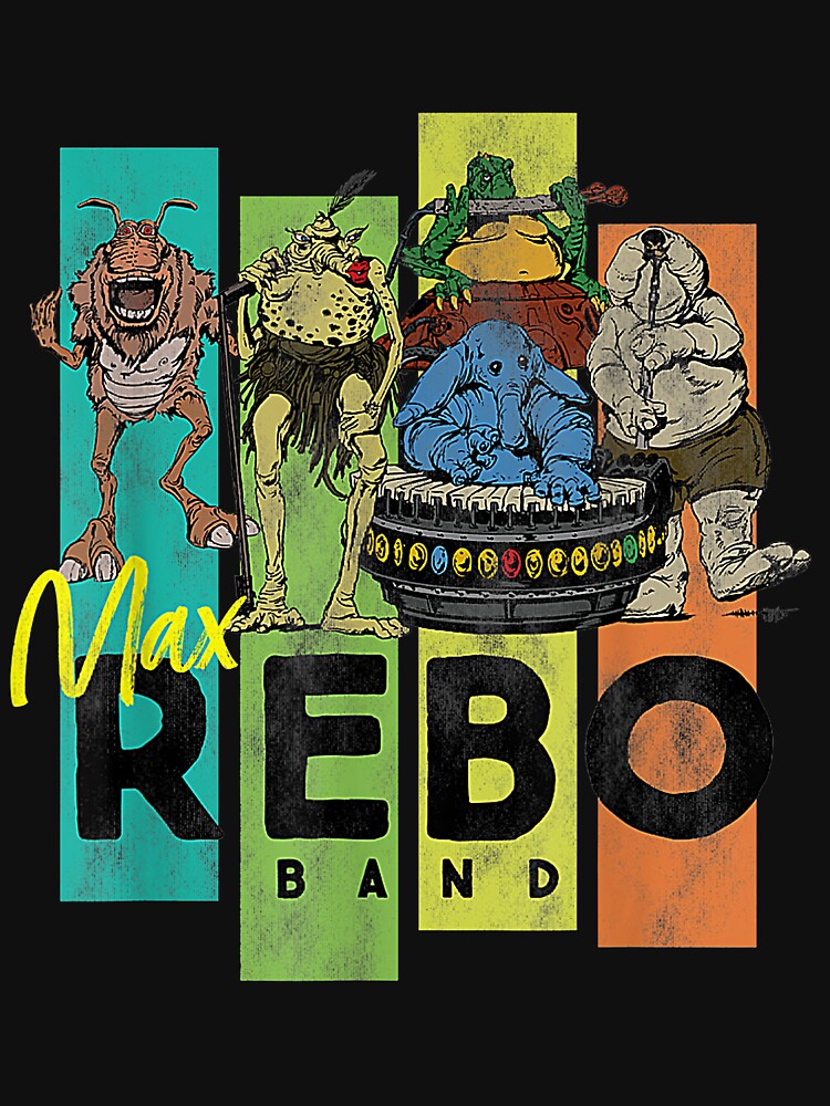 Max Rebo Band Vintage Aliens T Shirt For Sale By Josejonh67