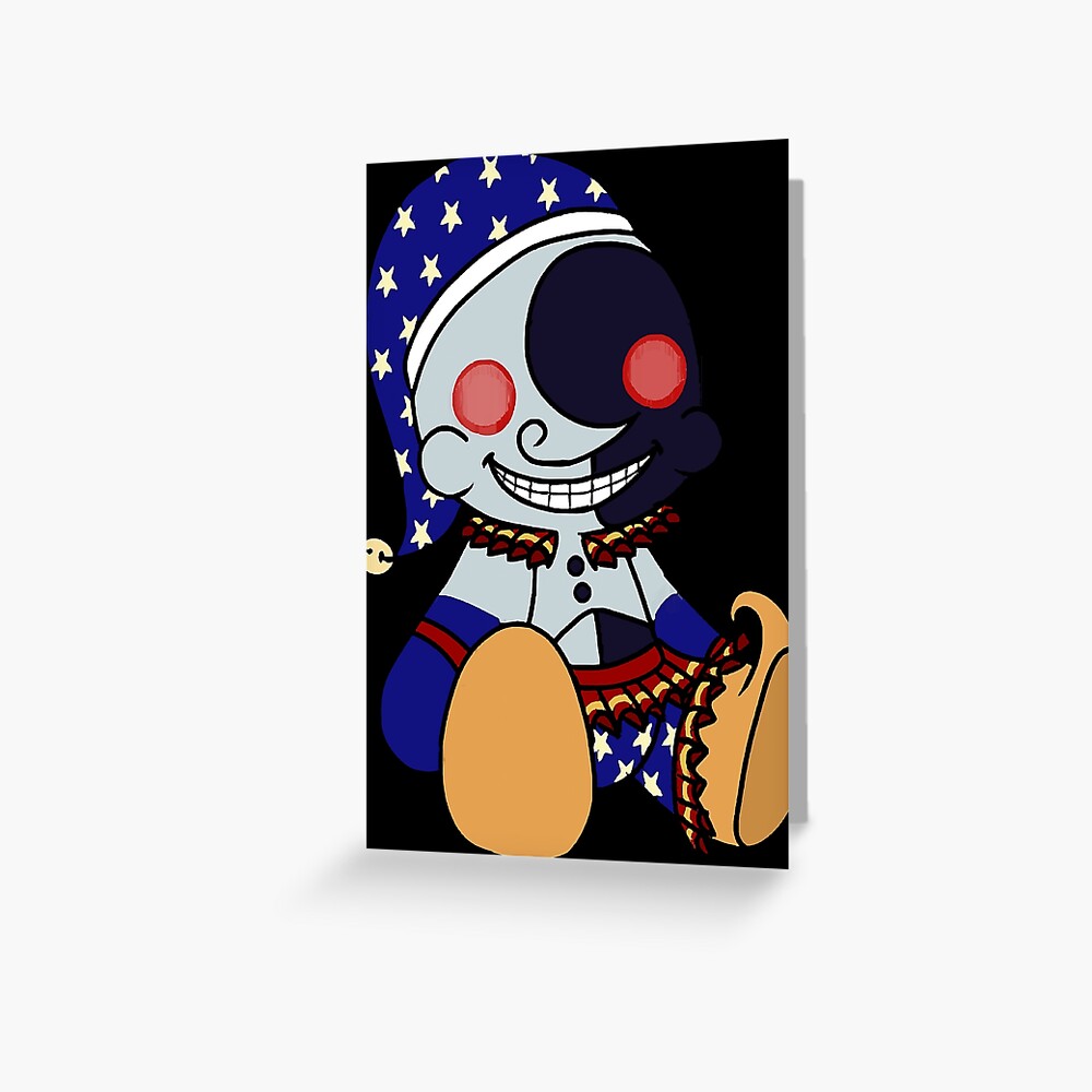 "Cute Moondrop Plush Fnaf" Greeting Card for Sale by SheriGreen | Redbubble