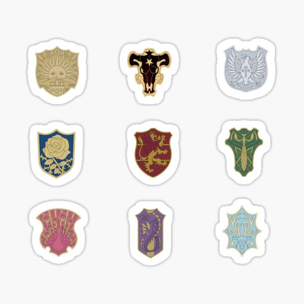 "Magic Knight Squad Pack" Sticker by Syzaxa | Redbubble