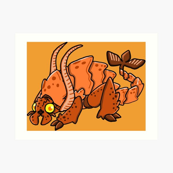 "DnD Rust Monster" Art Print by SugarDrake | Redbubble