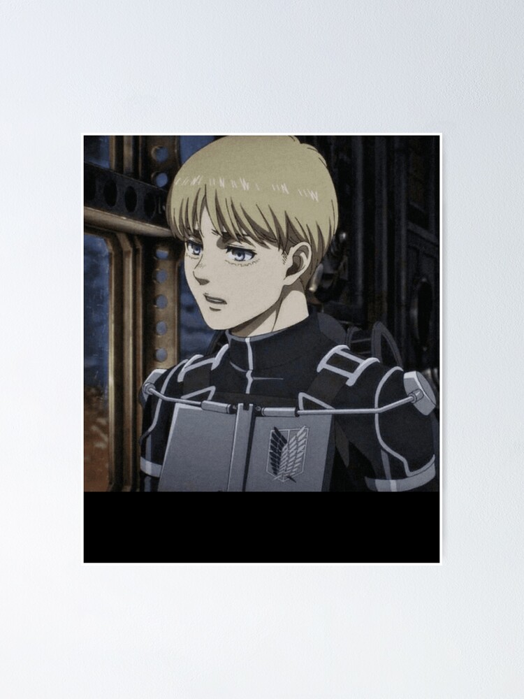 "Armin Arlert - Attack On Titan S4 Poster" Poster for Sale by ...