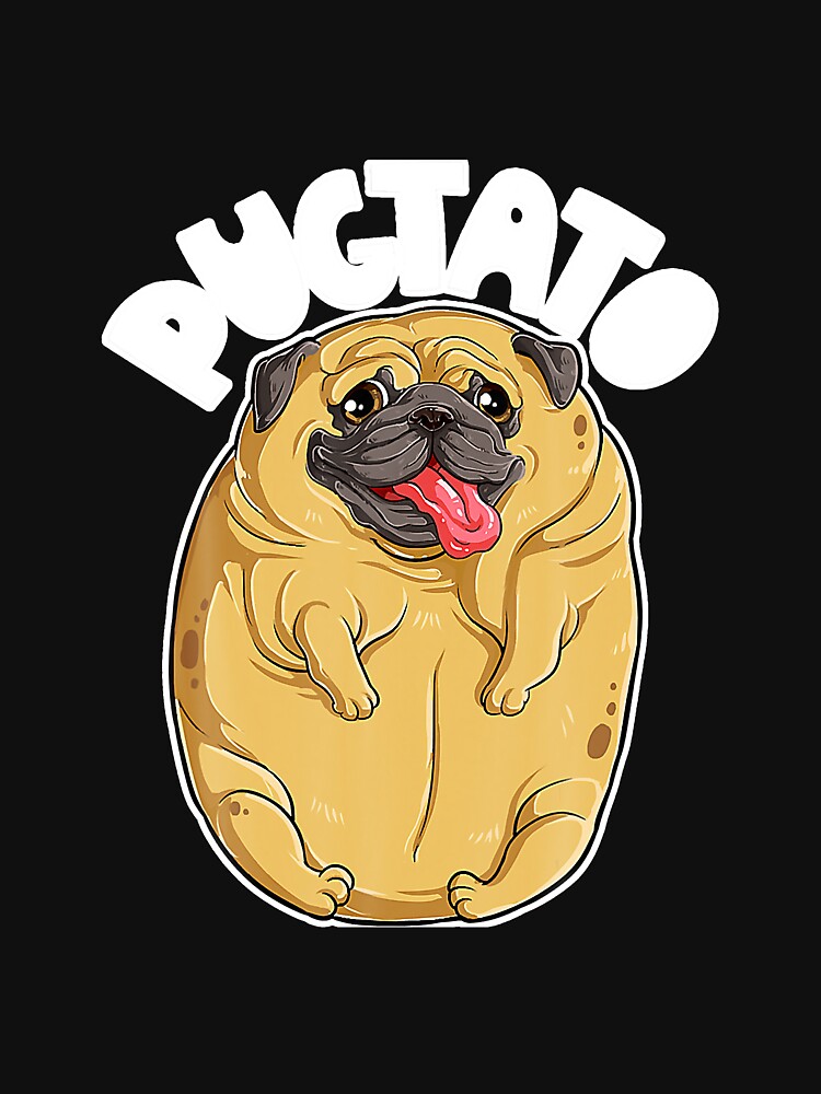 "Pugtato Pug Potato Dog Costume Meme" T-shirt for Sale by saralam395 ...