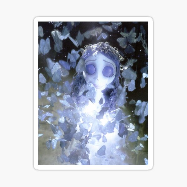 "Emily with Butterflies - Corpse Bride" Sticker for Sale by ...