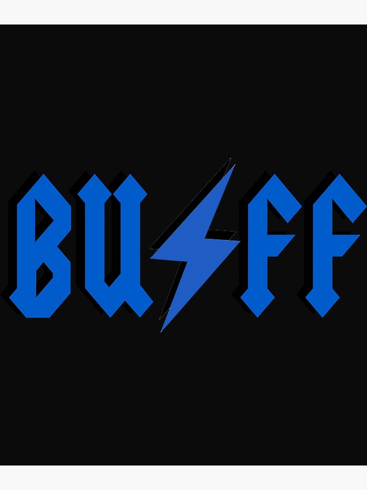 "UBuff ACDC " Poster for Sale by AyanaTodd | Redbubble