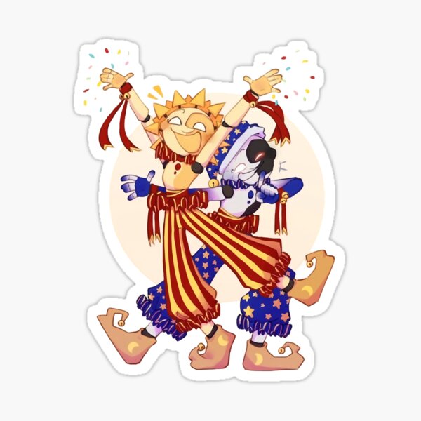 "sundrop and moondrop 3" Sticker for Sale by JOSEURIEL | Redbubble