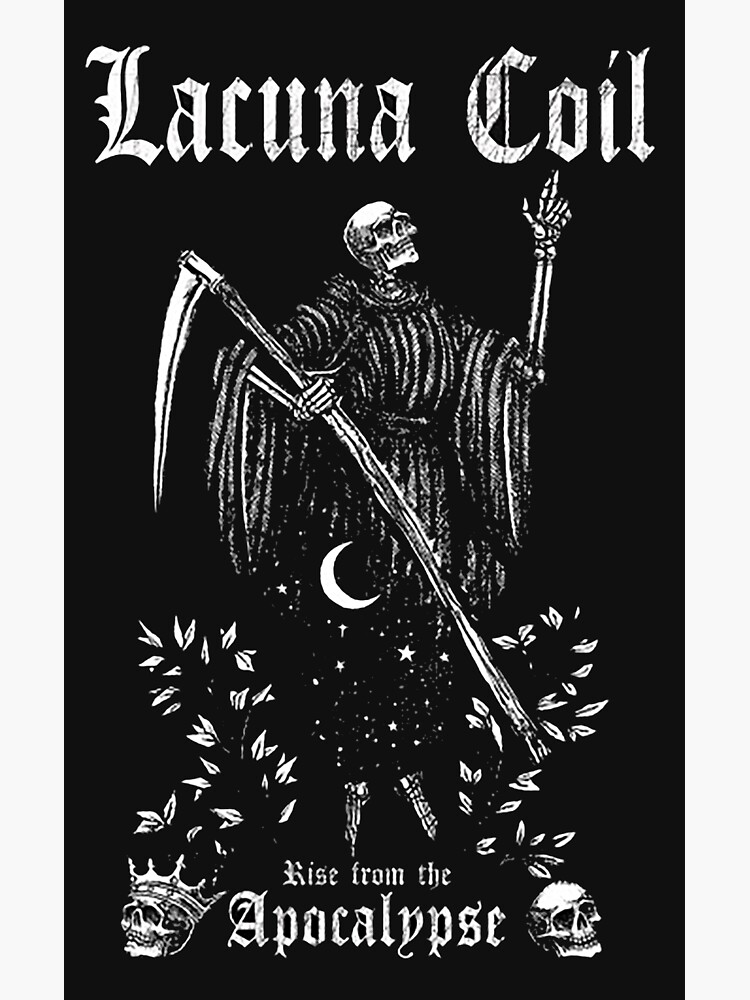 "lacuna coil logo" Sticker by lbonnoril | Redbubble