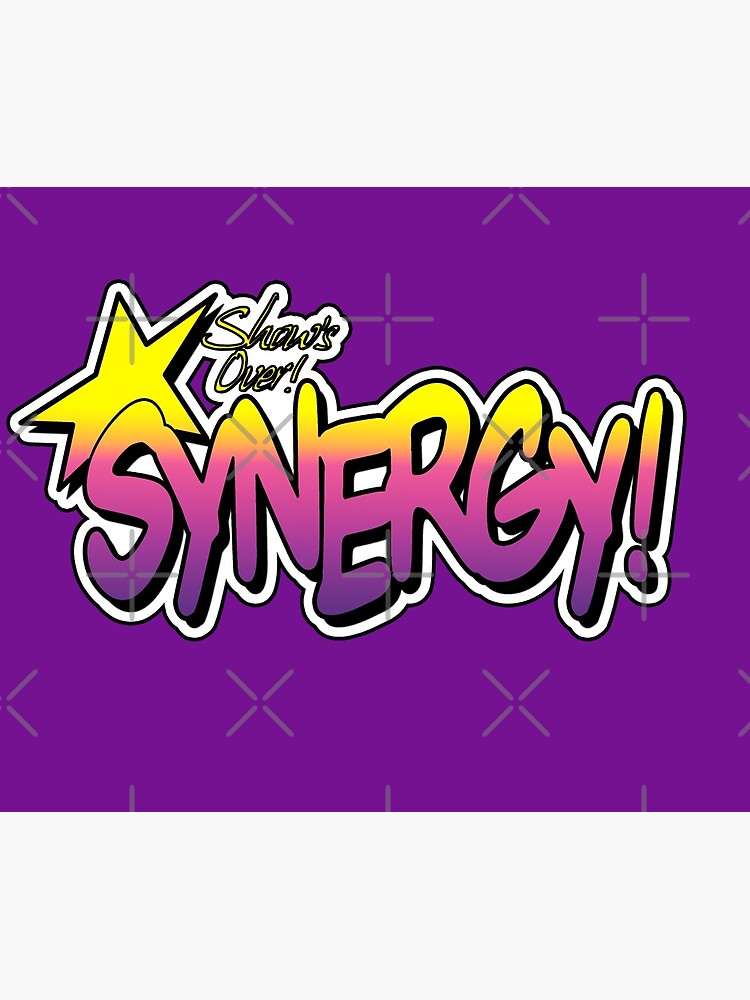 "Synergy!" Poster for Sale by Maudit | Redbubble