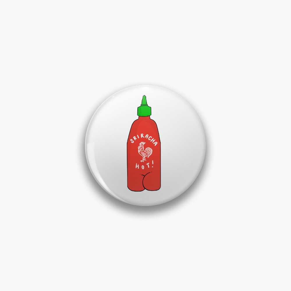 "Sriracha with a Butt" Sticker for Sale by madebykeiko | Redbubble