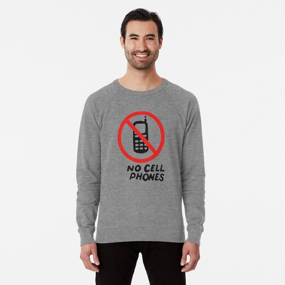 "NO CELL PHONES" Poster for Sale by expandable | Redbubble