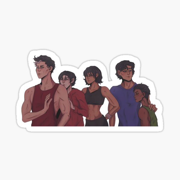 "The Fam" Sticker for Sale by badwriterrr | Redbubble