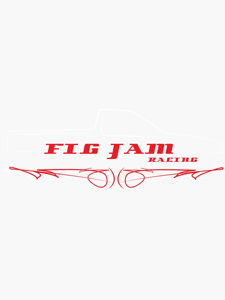 "fig jams vs ute " Sticker for Sale by Yikarao | Redbubble