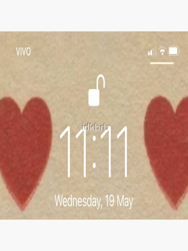 "1111 angel number wallpaper" Sticker by idkbrb | Redbubble