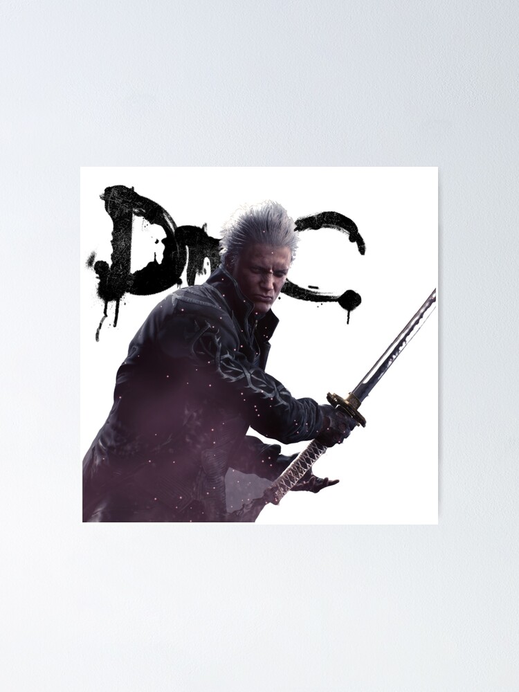 "Devil May Cry - Vergil" Poster for Sale by illustratoral | Redbubble