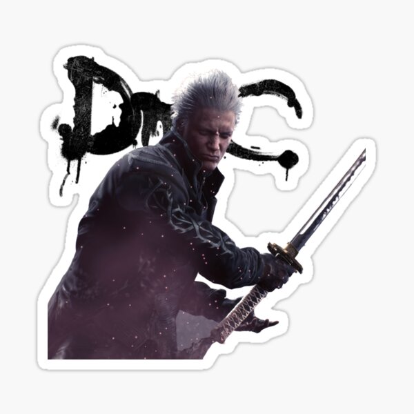 "Devil May Cry - Vergil" Sticker for Sale by illustratoral | Redbubble