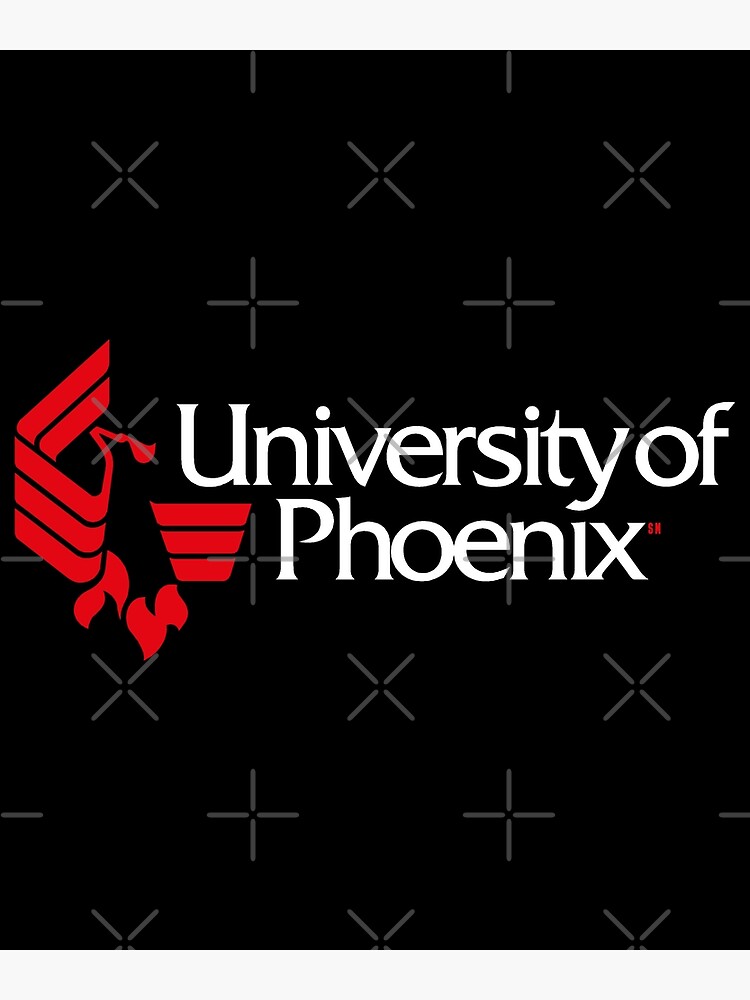 "university Of Phoenix Shirt american college" Poster by ...