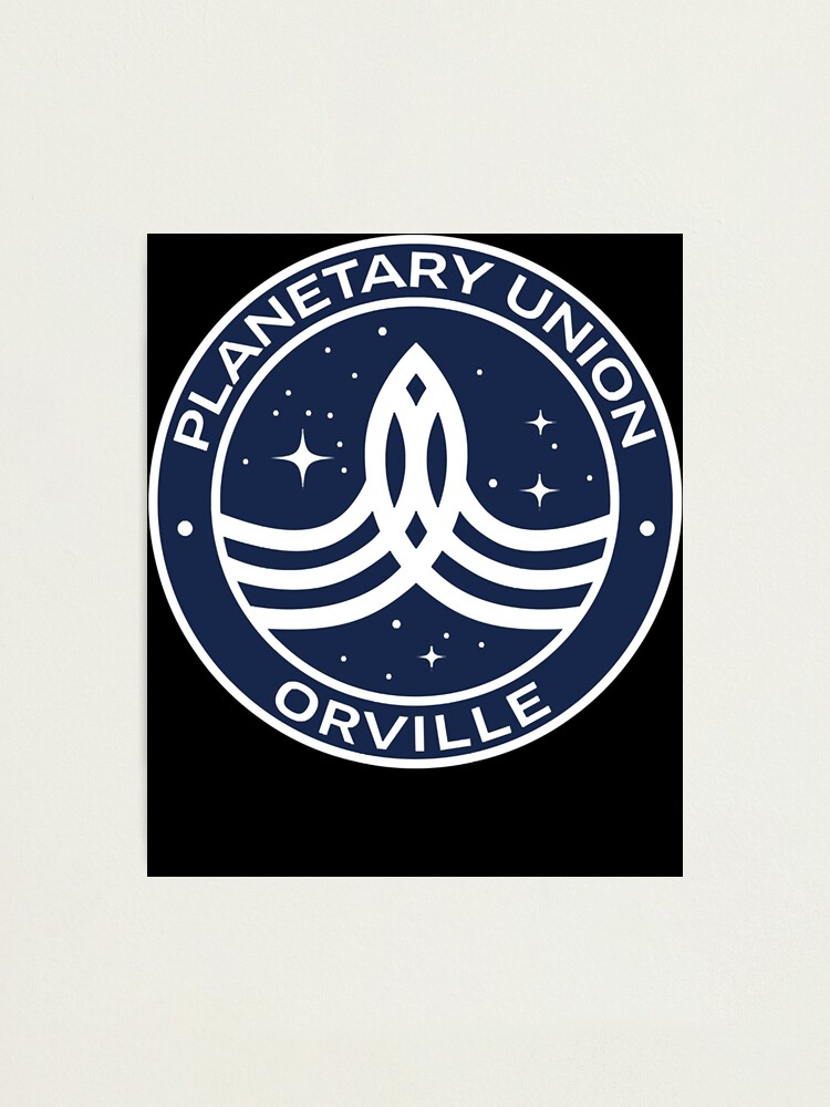 "Das Logo von Orville - Planetary Union ist unverzichtbar" Fotodruck ...
