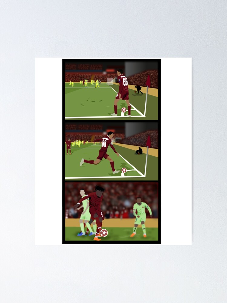 "Corner taken quickly, Origi! " Poster for Sale by JACKDesignUK2k ...