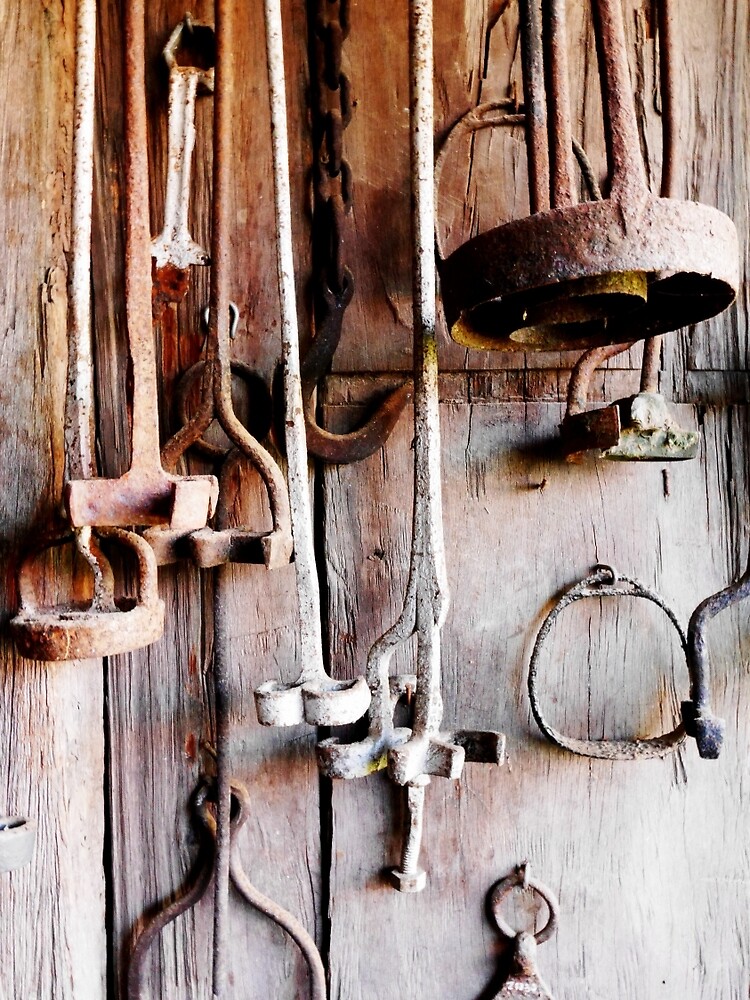 "Relics from Rural Australia - Retired Branding Irons" Poster by ...