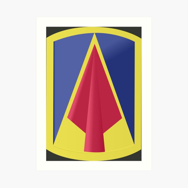 "177th Armored Brigade (United States)" Art Print by wordwidesymbols ...