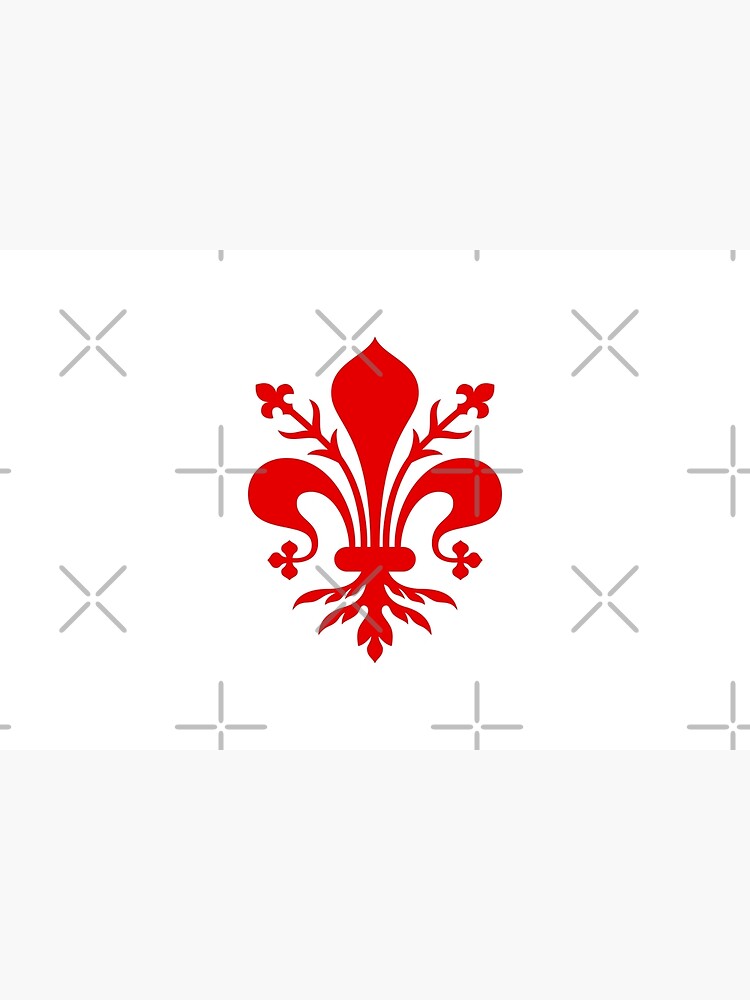 "Civil Flag of the Republic of Florence, Italy" Poster for Sale by ...