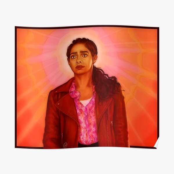 "Yasmin Khan - digital portrait" Poster for Sale by dangerbeforeyou ...