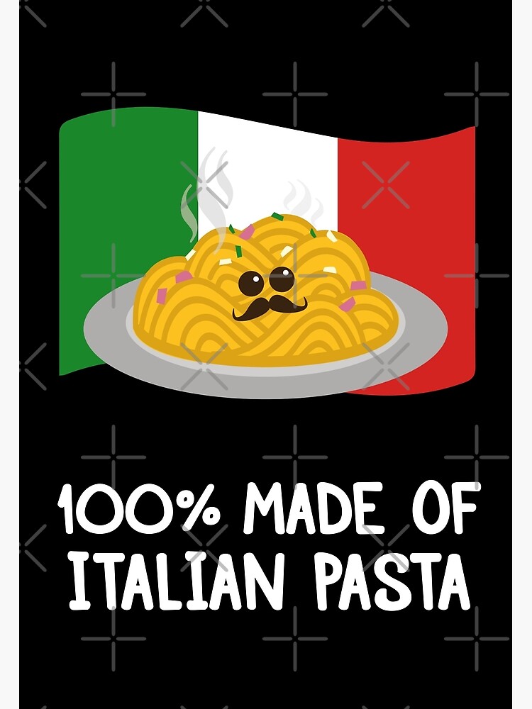 "Italian Flag Colors Pasta | Funny Gift Ideas | Italy Meme" Poster for ...