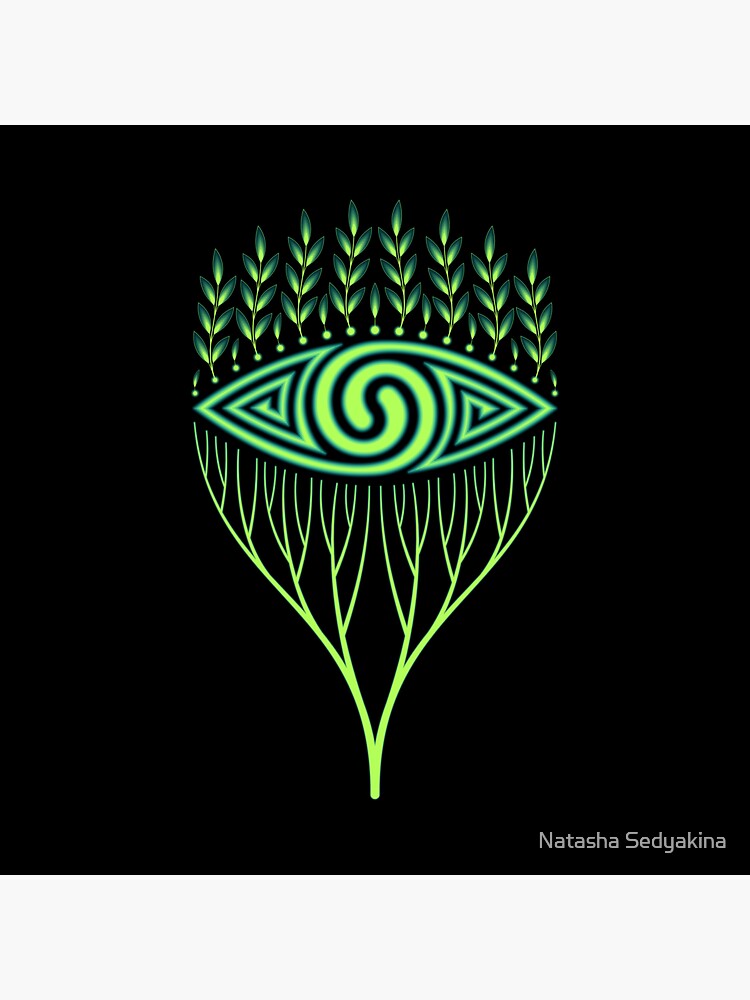 "Spiritual vision" Sticker for Sale by natasedyakina | Redbubble