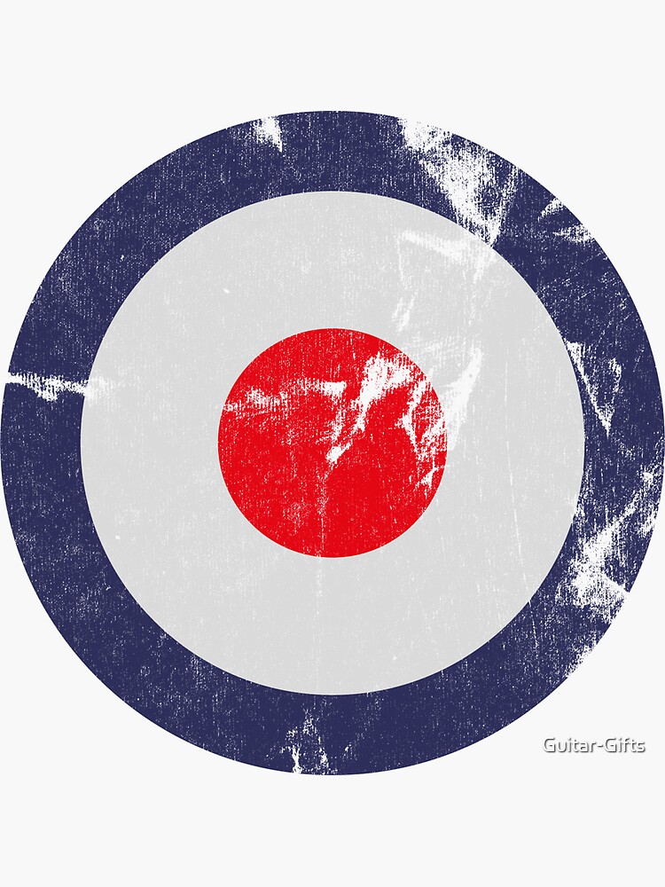 "Mod Logo" Sticker for Sale by Guitar-Gifts | Redbubble