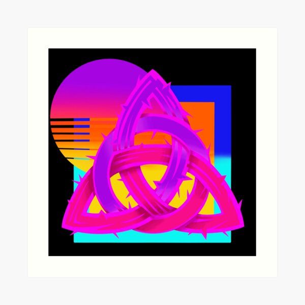 "Thorn r6 vaporwave logo" Art Print for Sale by Squiddythings | Redbubble
