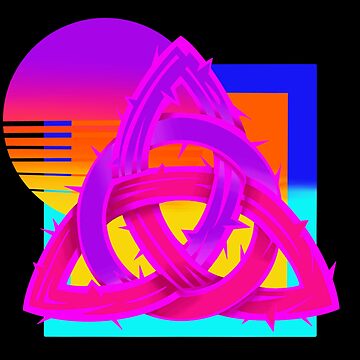 "Thorn r6 vaporwave logo" Sticker for Sale by Squiddythings | Redbubble
