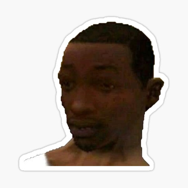 "CJ Tiktok meme" Sticker for Sale by ElevenGraphics | Redbubble