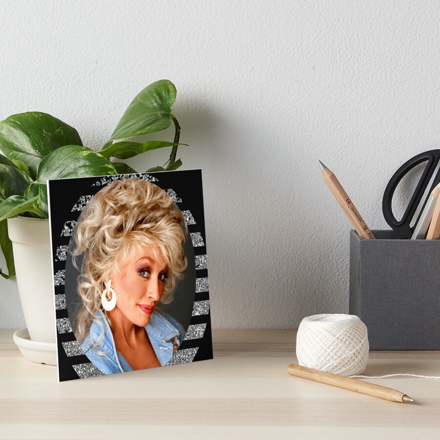 " Dolly Parton Vintage " Art Board Print by JusticeGeovanni | Redbubble