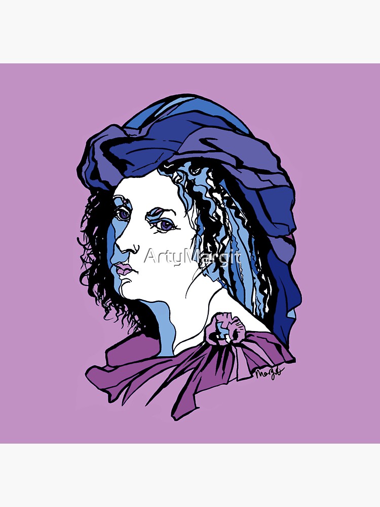 "Barbara Strozzi composer by Arty Margit" Sticker for Sale by ...
