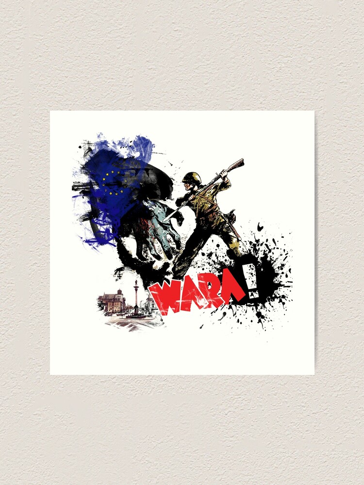 "Polska Wara!" Art Print for Sale by vivalarevolucio | Redbubble