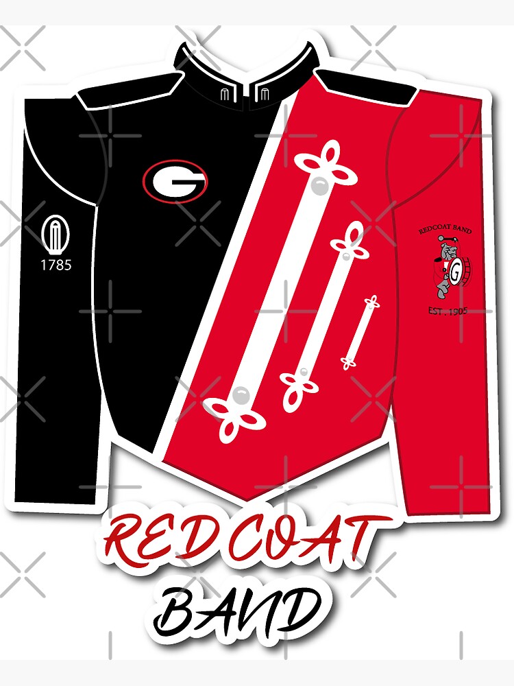 "Redcoat Band Sticker " Magnet for Sale by CarineCerny | Redbubble