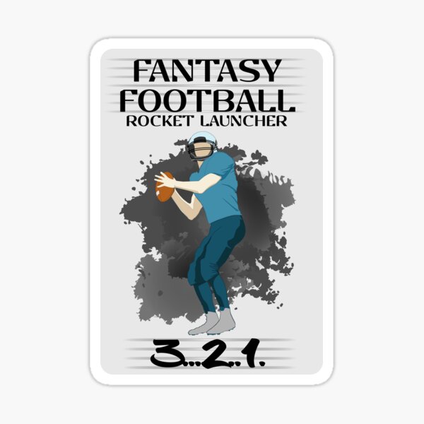 "Fantasy Football - Rocket launcher" Sticker for Sale by hyphen-design ...